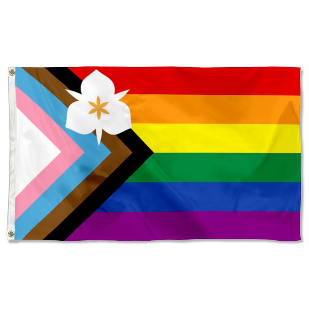 Salt Lake City Utah Rainbow Progressive Pride Flags Tapestry Banner Man ...