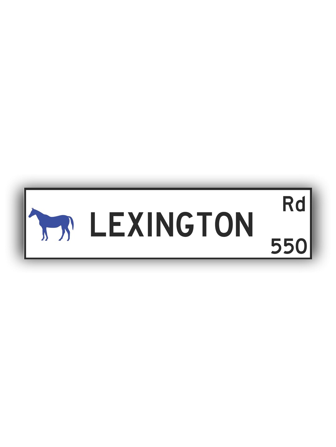 Lexington, KY - Handcrafted Customizable Aluminum Street Sign - Etsy