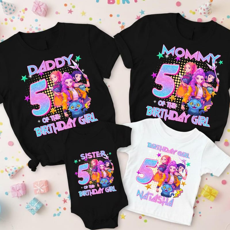 Mom of Birthday Girl Kpop - Etsy