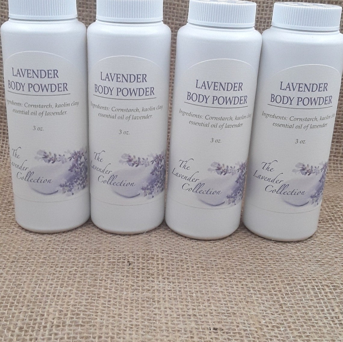 Lavender Body Powder, Scented Body Powder, Baby Body Powder, Kaolin ...