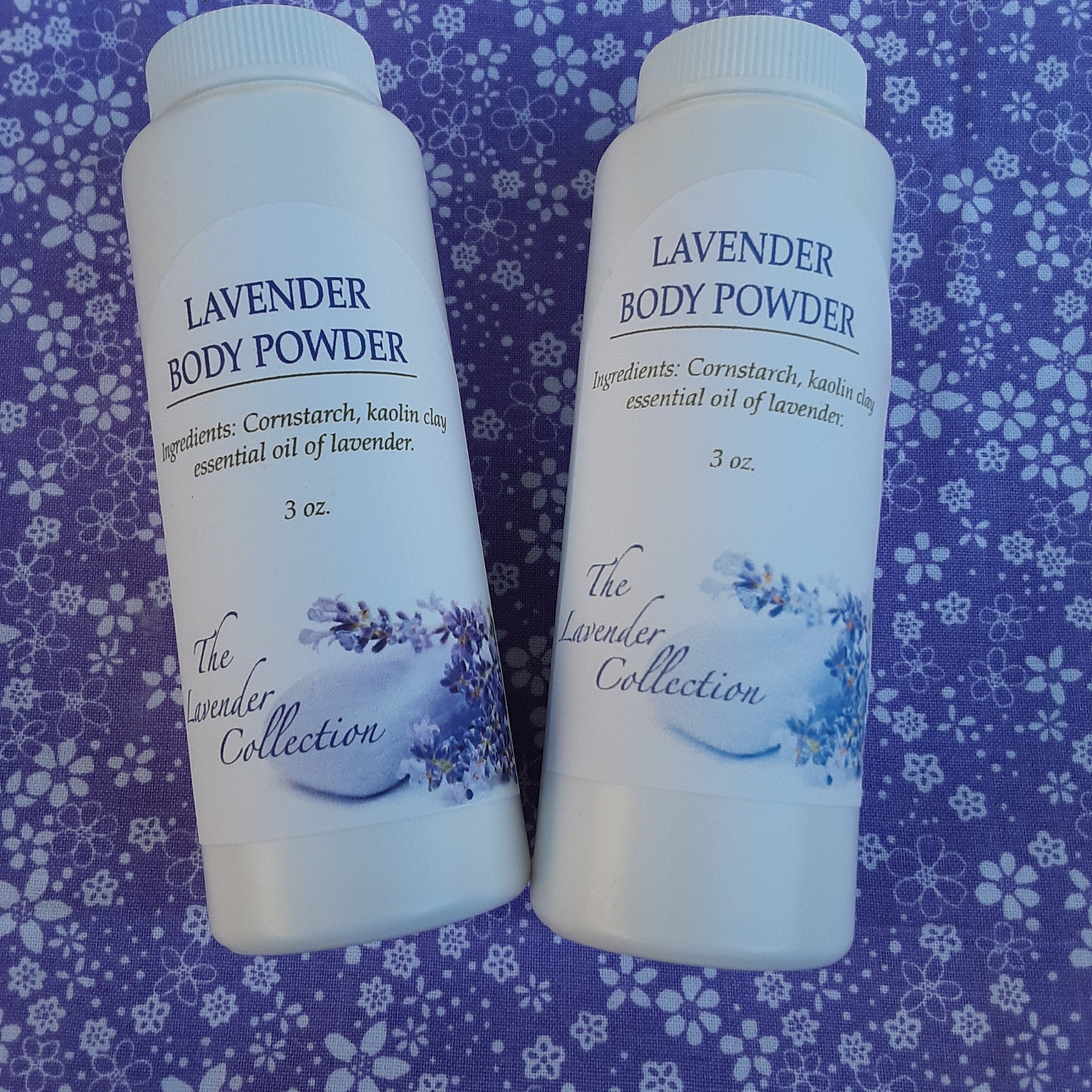 Lavender Body Powder Scented Body Powder Baby Body Powder | Etsy