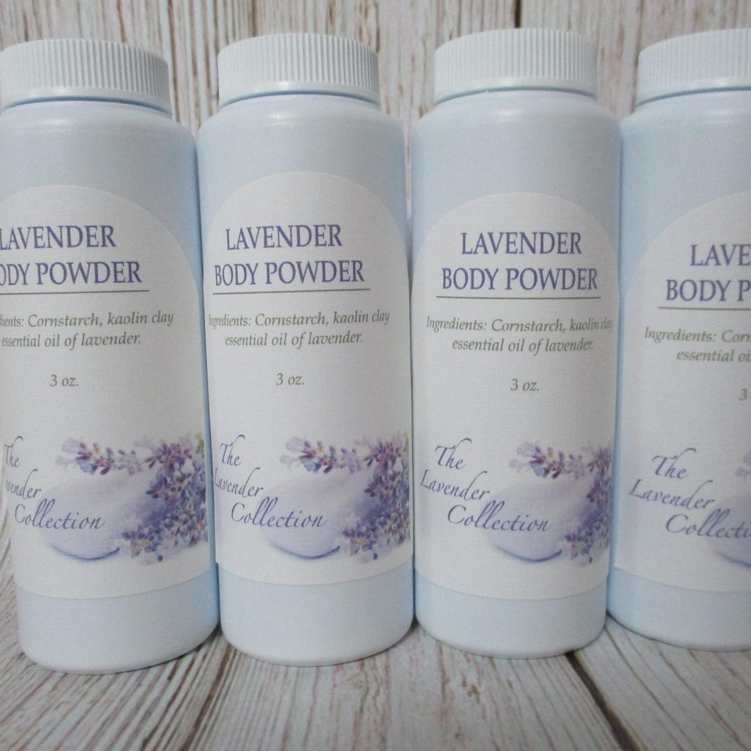 Lavender Body Powder, Scented Body Powder, Baby Body Powder, Kaolin ...