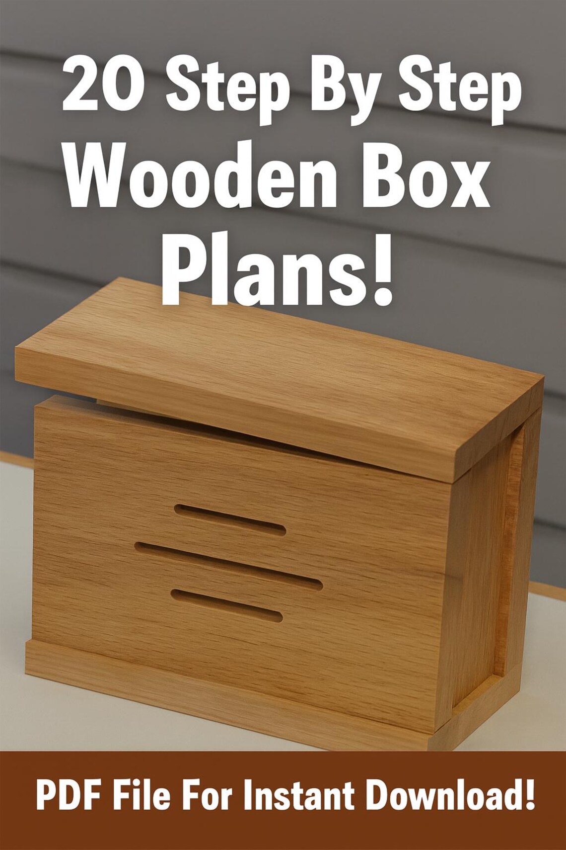 20 Step by Step Wooden Box Plans! PDF Download! - Etsy