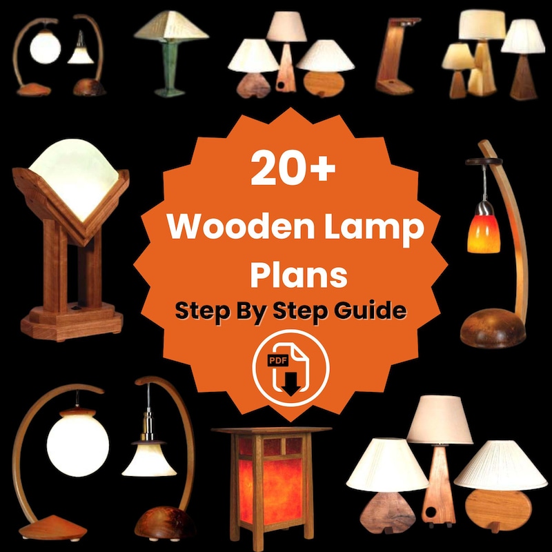 Wooden Lamp Shade Plans - Etsy