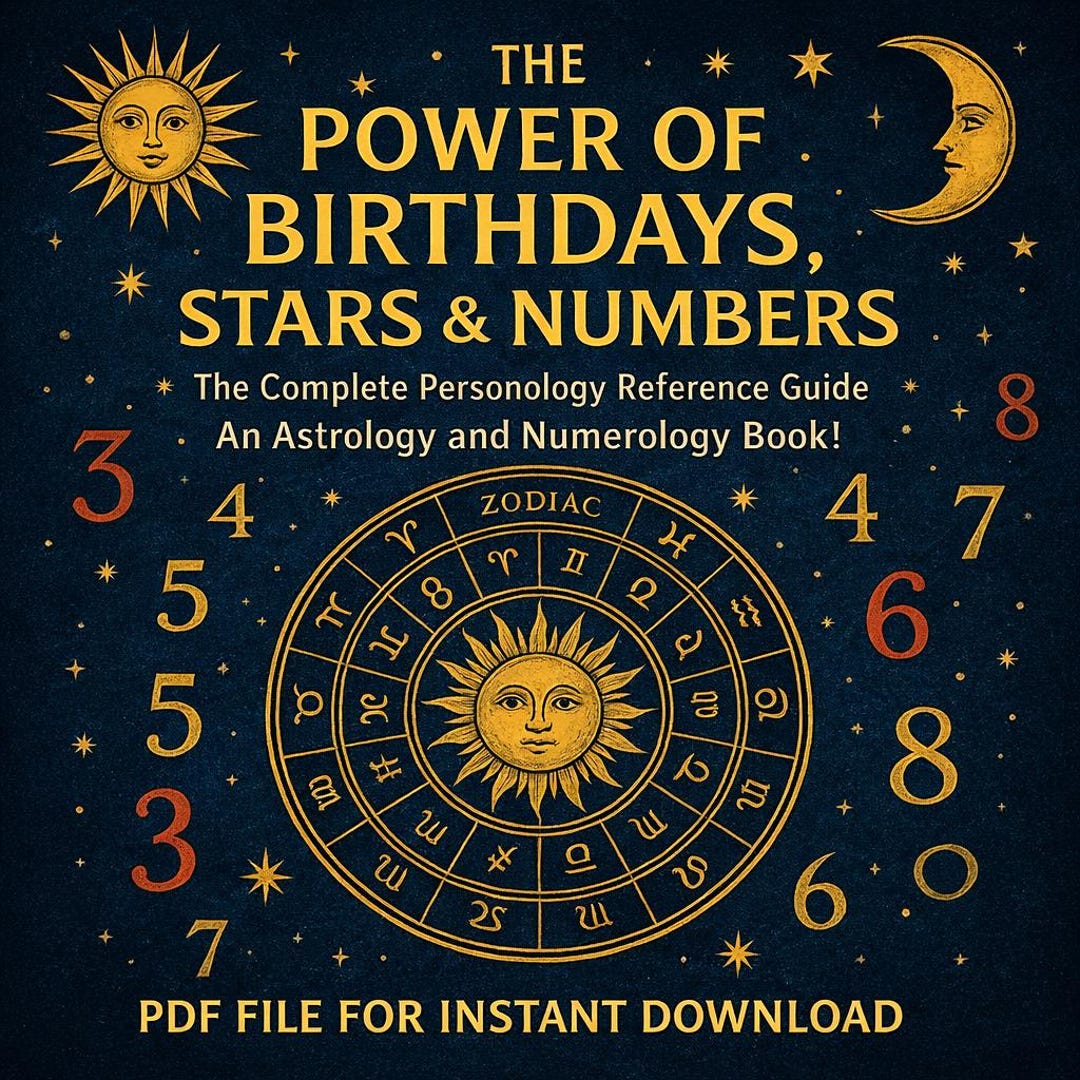 Birthdays, Stars & Numbers: Astrology and Numerology Guide! PDF ...