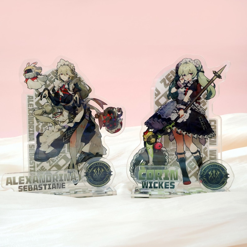 Zenless Zone Zero Acrylic Standee, Corin Wickes, Alexandrina Sebastiane ...