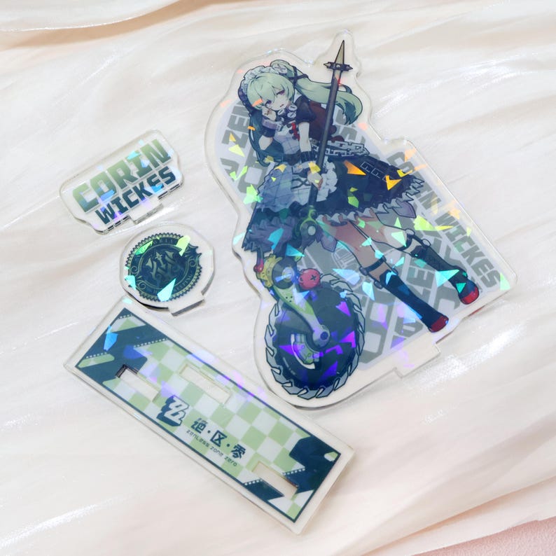 Zenless Zone Zero Acrylic Standee, Corin Wickes, Alexandrina Sebastiane ...