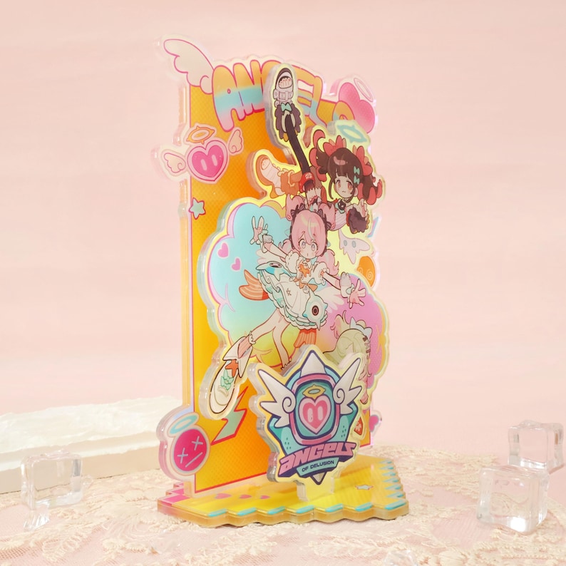 Limited Edition Zenless Zone Zero Angels of Delusion Laser Acrylic ...
