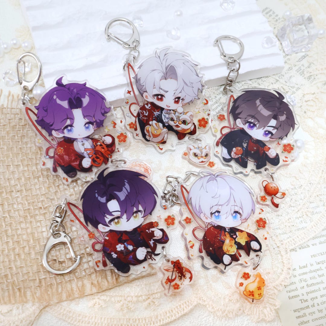 Love and Deep Space Character Acrylic Keychain, Ornament,a Gift for a ...