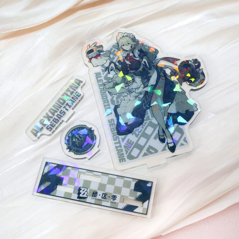 Zenless Zone Zero Acrylic Standee, Corin Wickes, Alexandrina Sebastiane ...