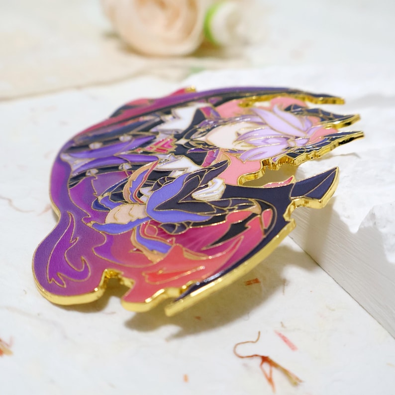 New Model Genshin Impact Durin Metal Badge: Retro Series Enamel Pin - Etsy