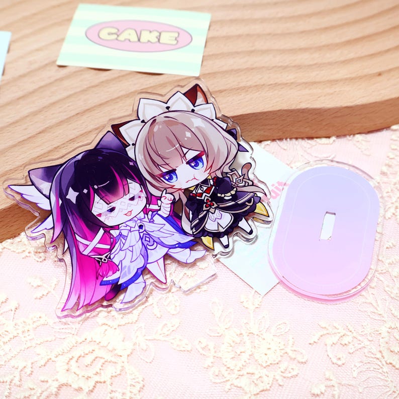 New Model Genshin Impact Columbina Sandrone Acrylic Keychain,acrylic ...
