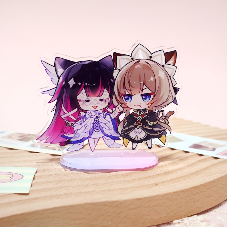 New Model Genshin Impact Columbina Sandrone Acrylic Keychain,acrylic ...