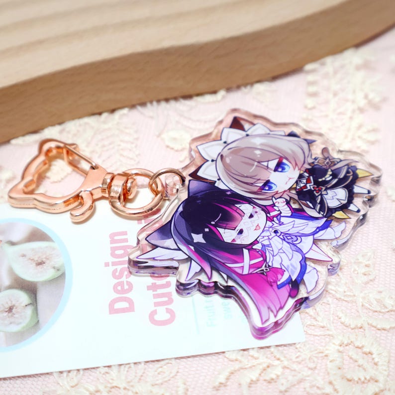 New Model Genshin Impact Columbina Sandrone Acrylic Keychain,acrylic ...