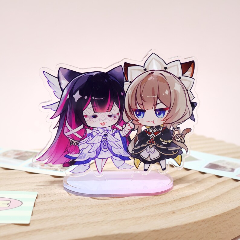 New Model Genshin Impact Columbina Sandrone Acrylic Keychain,acrylic ...