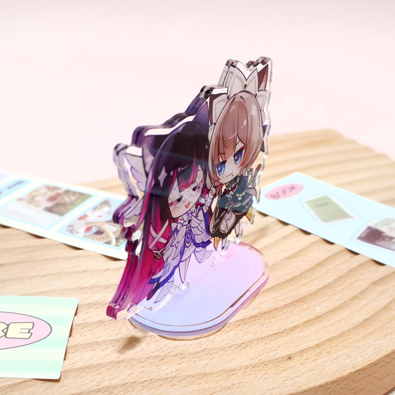 New Model Genshin Impact Columbina Sandrone Acrylic Keychain,acrylic ...