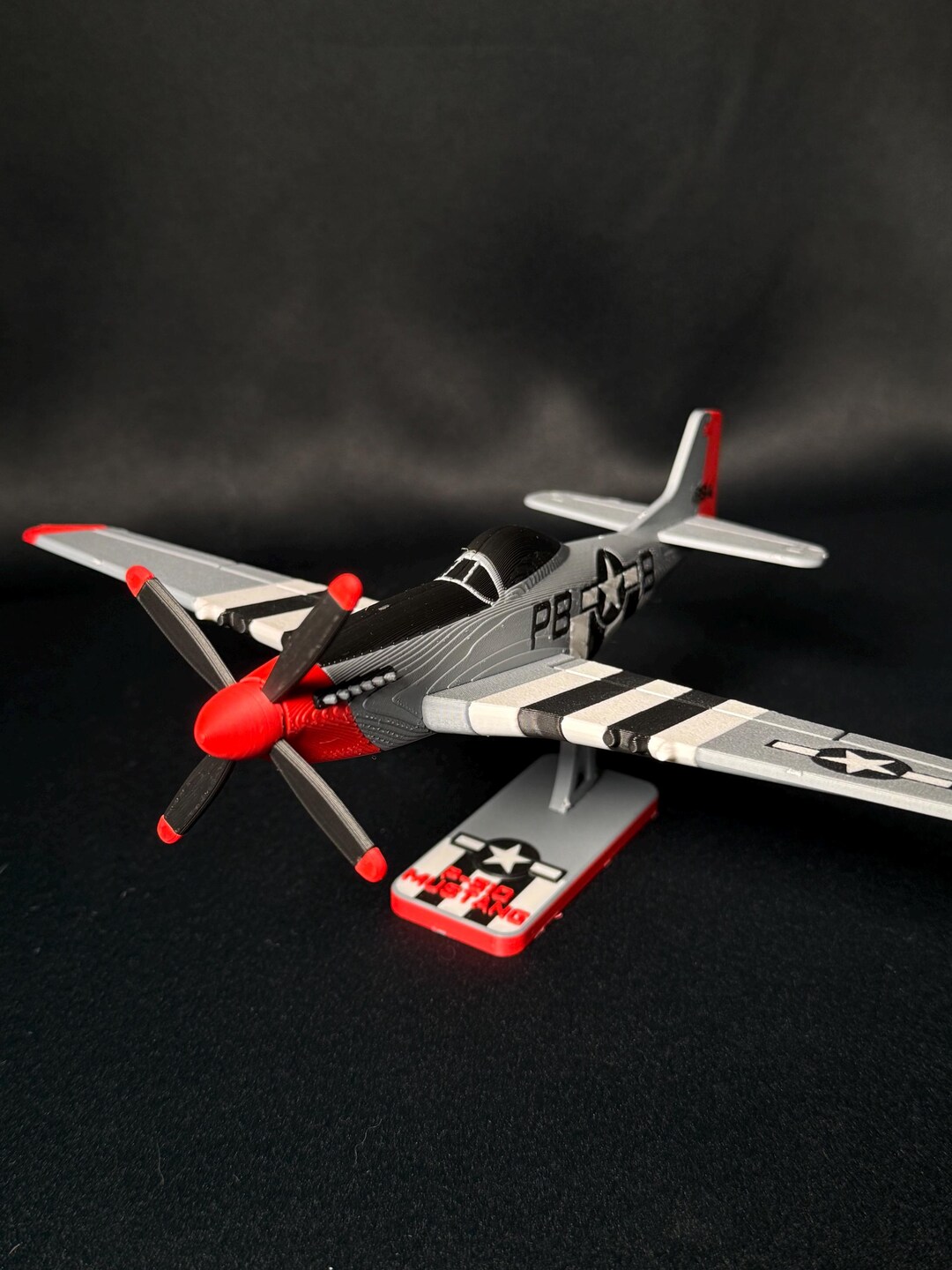 P-51 Mustang Kit Map - Etsy