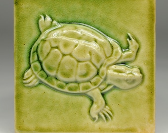 Turtle Tile - Etsy