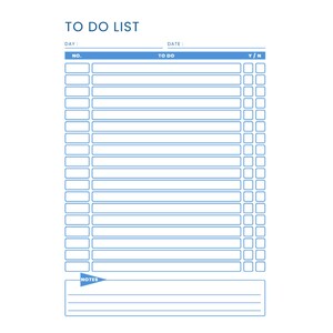 Printable Daily to Do List | Minimalist Task Checklist (PDF) - Etsy ...