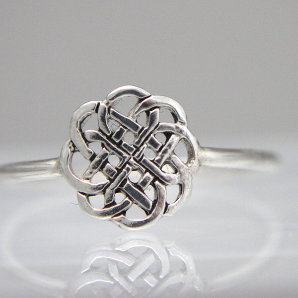 Silver Celtic Ring - Etsy