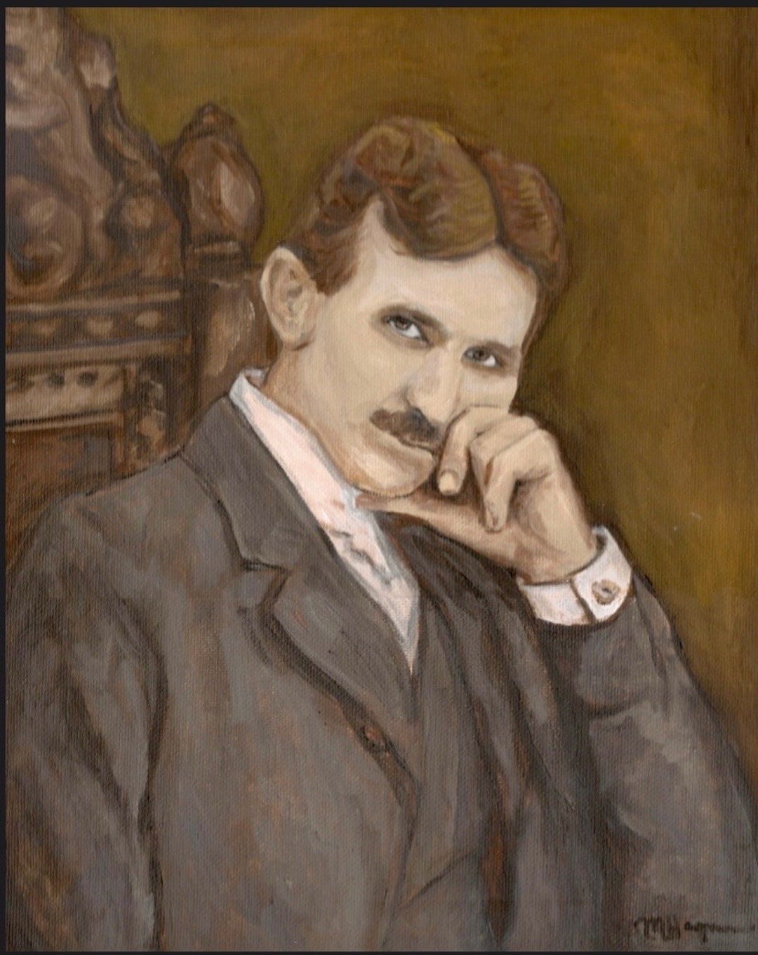 Nikola Tesla Print - Etsy