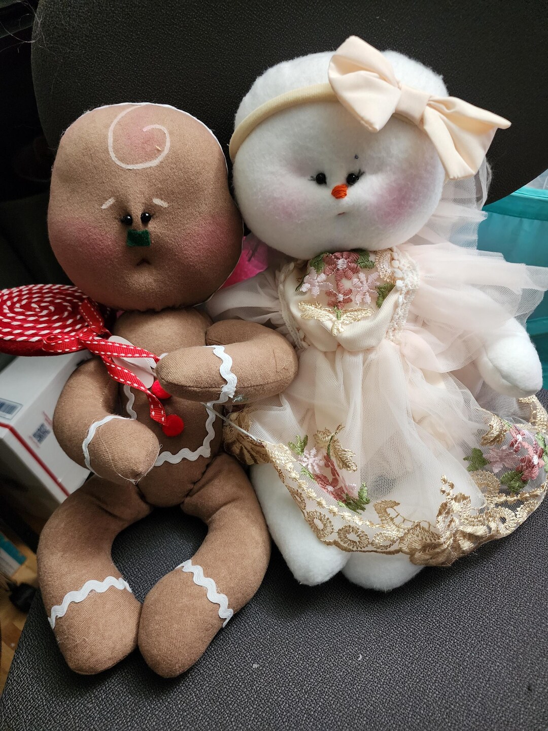 Fairy Snow Baby and Her Pal Gingy - Etsy