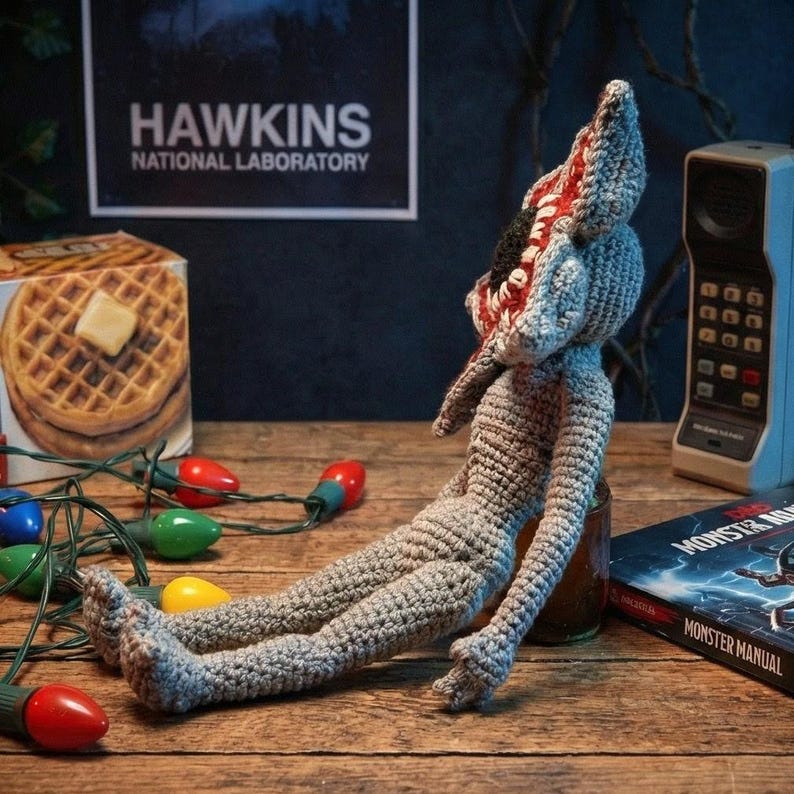PDF - Crochet Pattern - Demogorgon - Stranger Things - Etsy