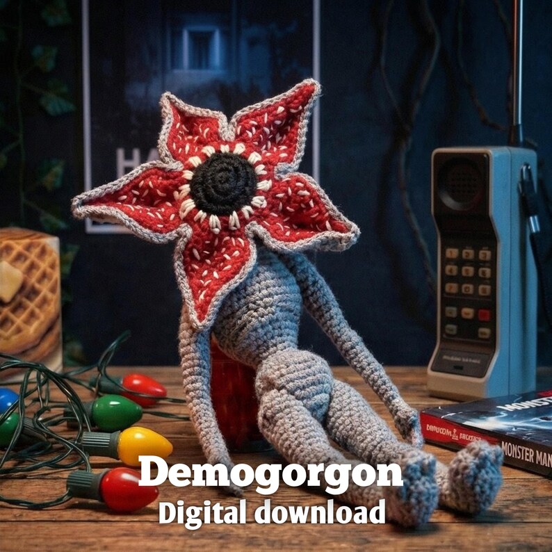 PDF - Crochet Pattern - Demogorgon - Stranger Things - Etsy