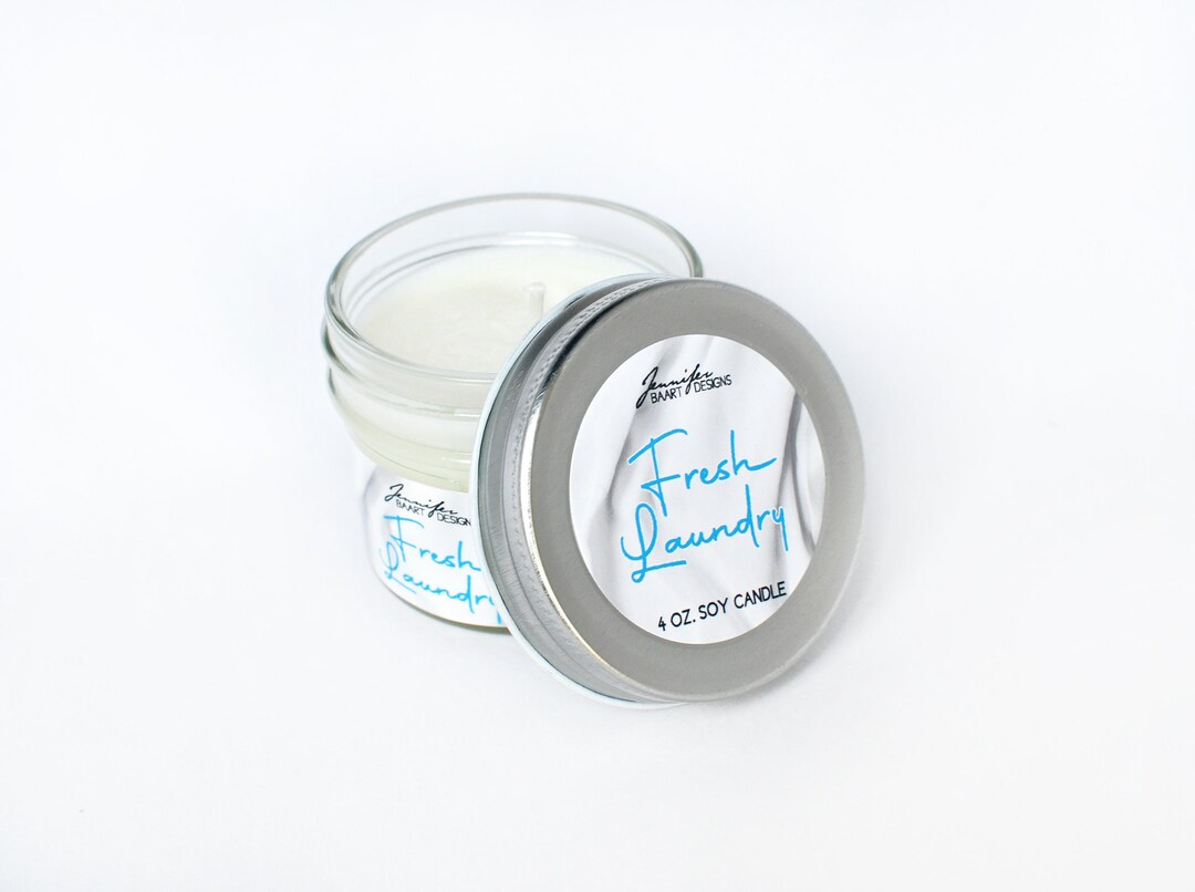 Fresh Laundry Candle - Etsy