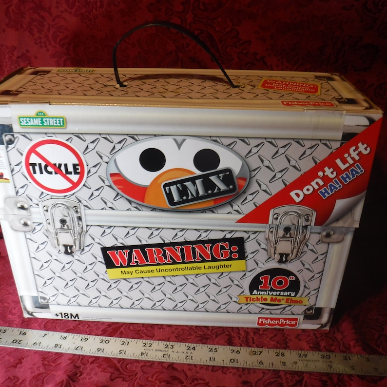 Fisher Price Sesame Street, TMX, Tickle ME Elmo New in Box - Etsy