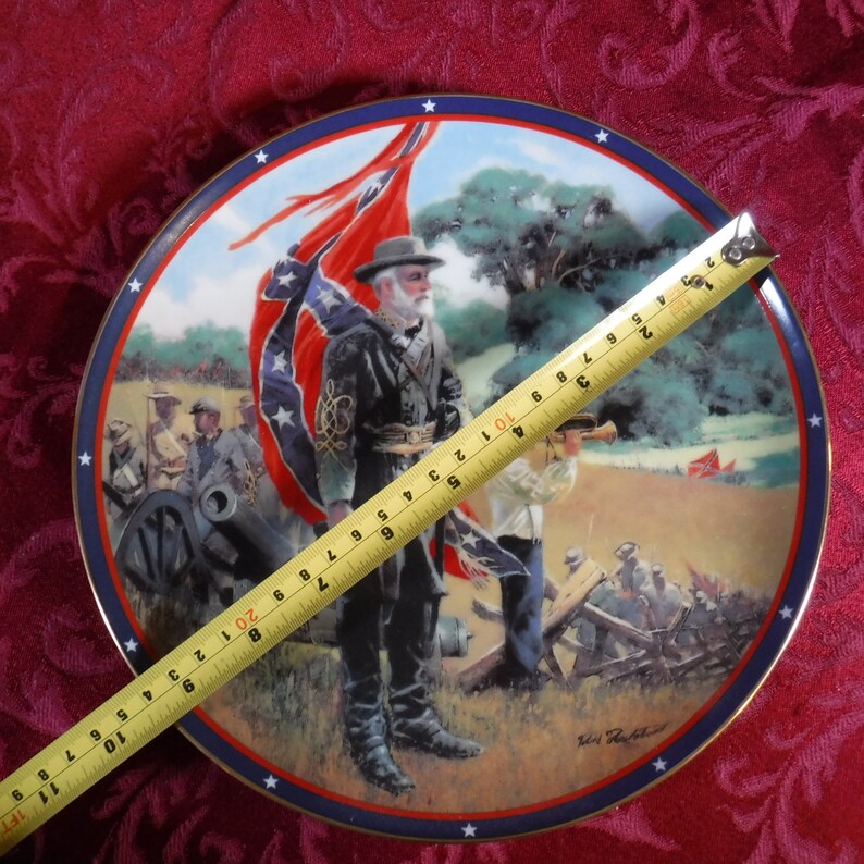 The American Civil War Collectors Plate, General E. Lee, by Dan ...