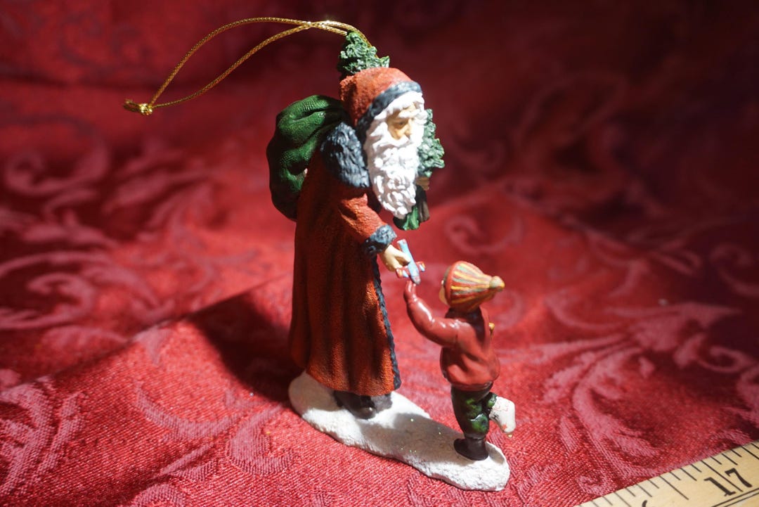 Pipka Ornament - Caring Santa - Etsy