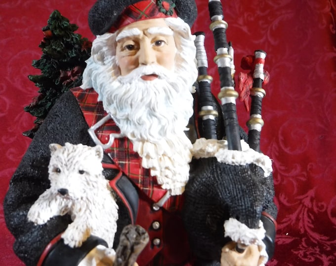 PIPKA the Gallery Collection, Scottish Santa, Limited Edition#3479 ...