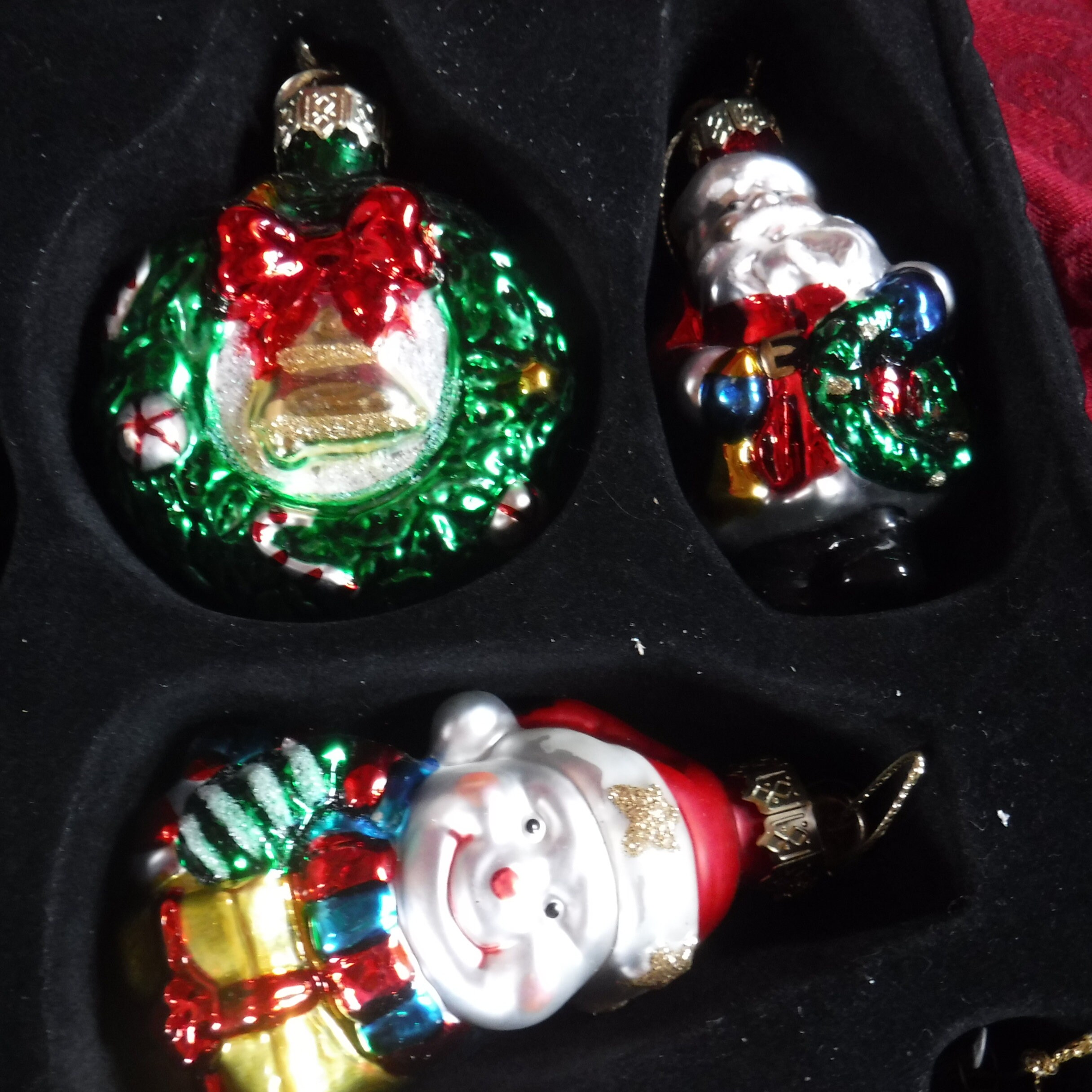 Thomas Pacconi Glass Ornament Set 33 Pieces in Crate - Etsy