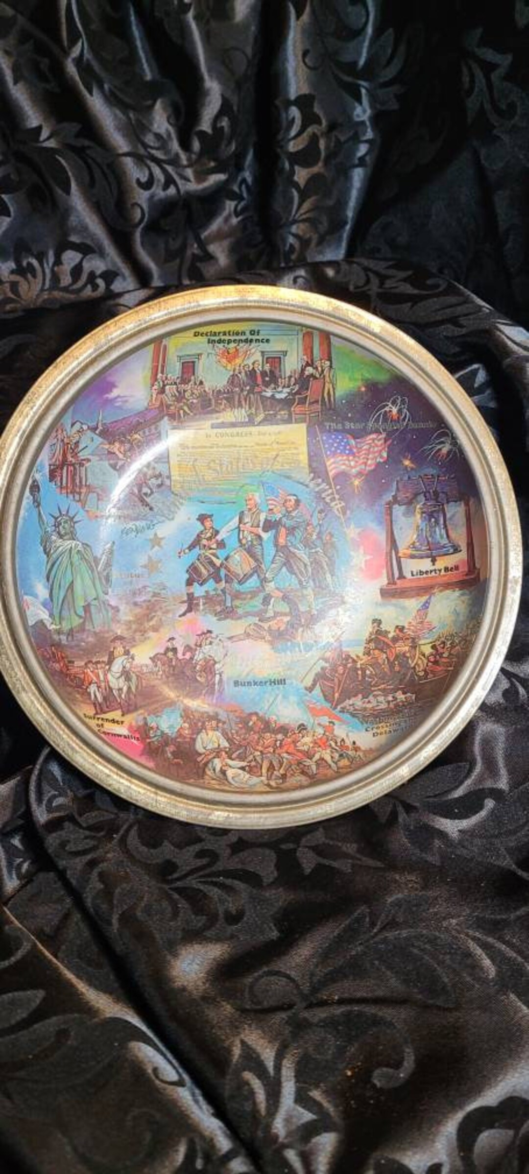 Bicentennial 1976 Souvenir Tray - Etsy
