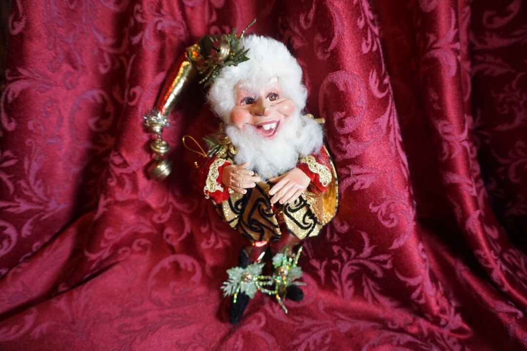 Mark Roberts Jingle Bell Elf - Etsy