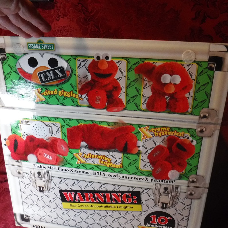 Fisher Price Sesame Street, TMX, Tickle ME Elmo New in Box - Etsy
