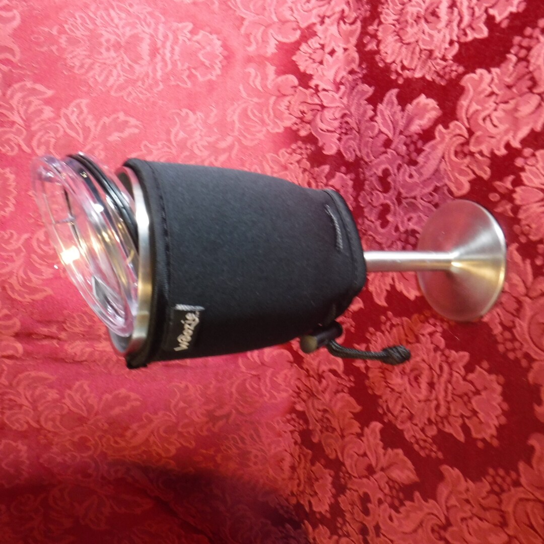 Metal Wine Woozie With Koozie and LID - Etsy