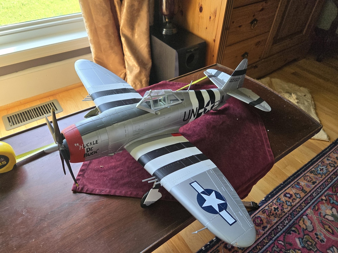 1:18 Scale P47 Razorback "huckle De Buck"- WWII Ultimate Soldier 21st ...