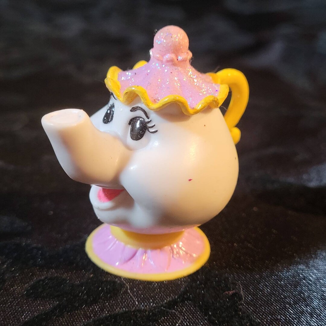 Ms. Potts Disney Beauty and the Beast Minature Figure - Etsy