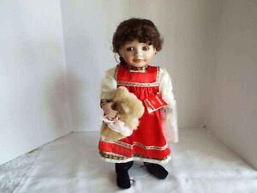 NIB Edwin M Knowles, International Festival of Toys; Natasha. Porcelain ...