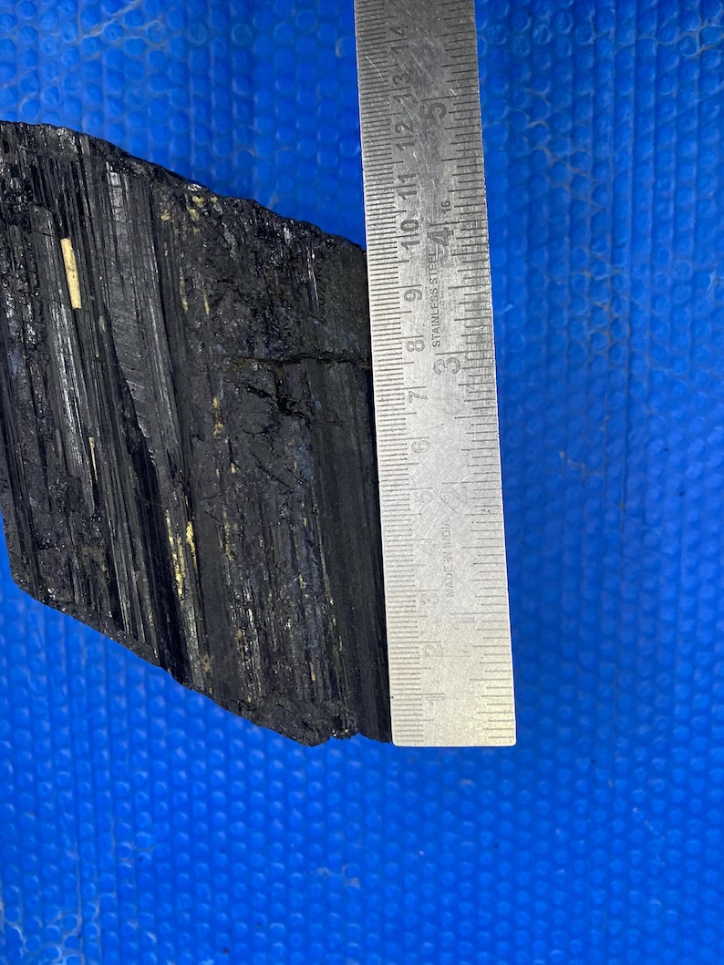 Large Natural Black Tourmaline Raw Crystal | Powerful Protection stone ...