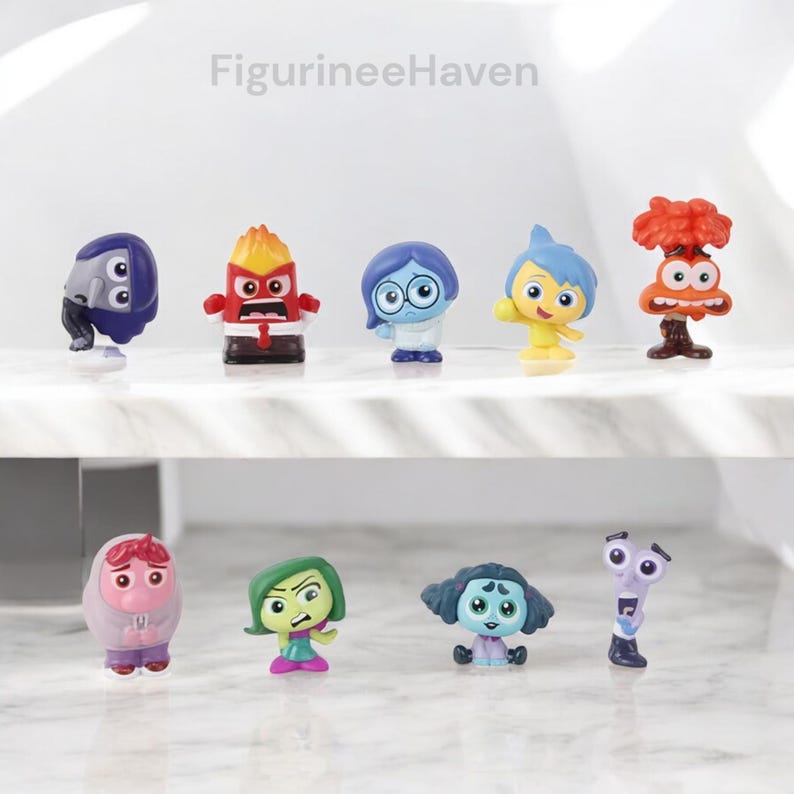 Inside Out 2 Action Figure Set, Emotion Cartoon Movie Figurines - Etsy