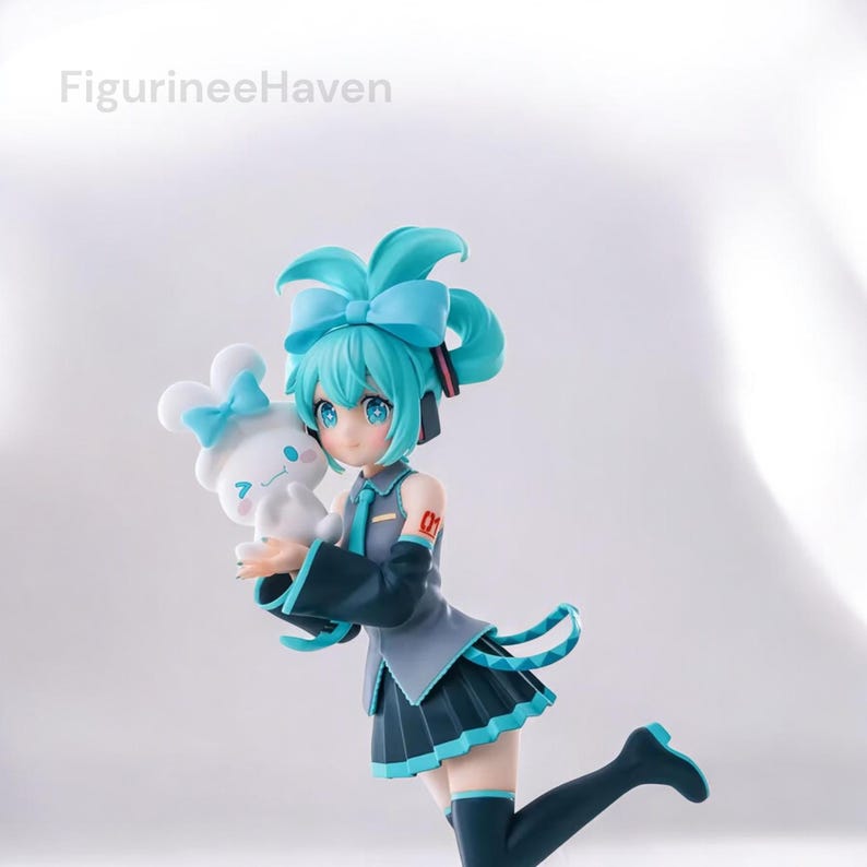 Hatsune Miku Anime PVC Figure - Etsy