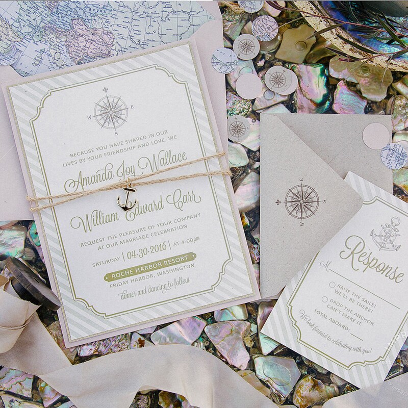 Nautical Invitation - Etsy