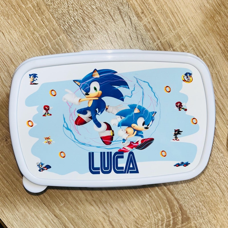 Sonic Lunch Box - Etsy UK