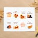 Thanksgiving Gift Tags & Treat Tags | Printable PDF Download - Etsy
