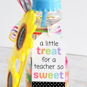 Teacher Appreciation Gift Tags & Treat Tags | Printable PDF Download - Etsy
