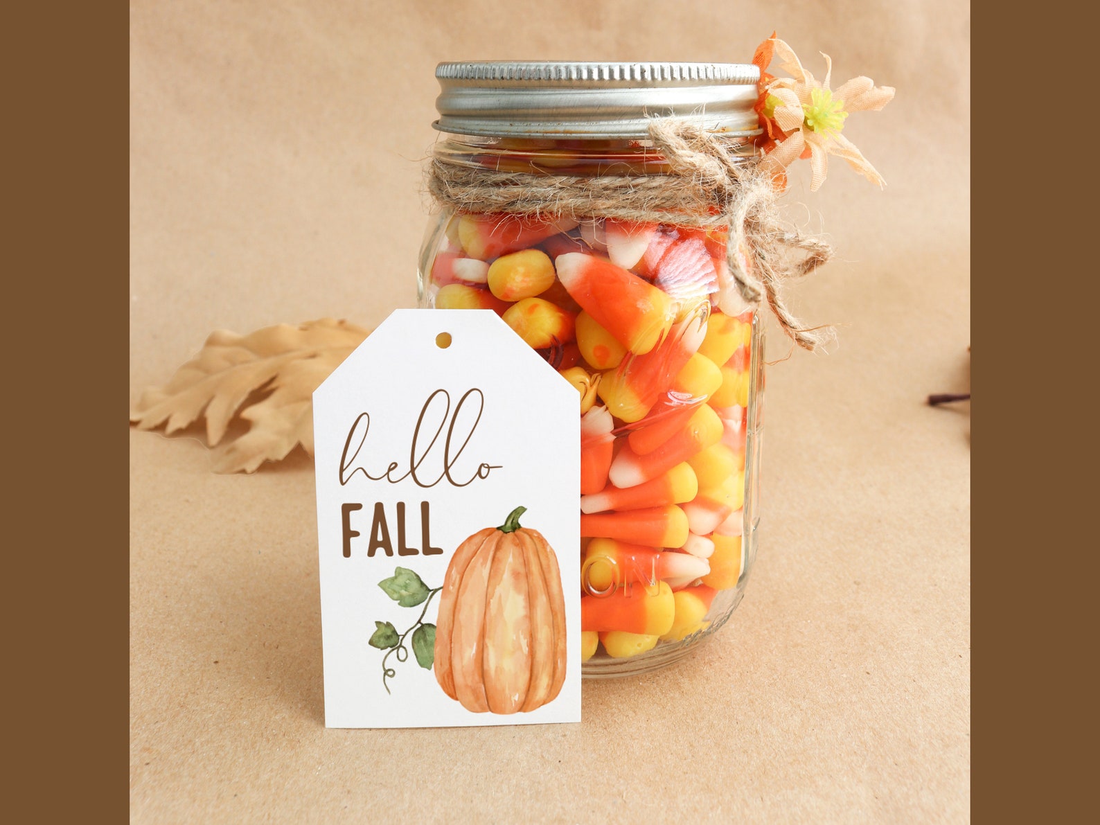 Fall Gift Tags & Treat Tags | Printable PDF Download - Etsy
