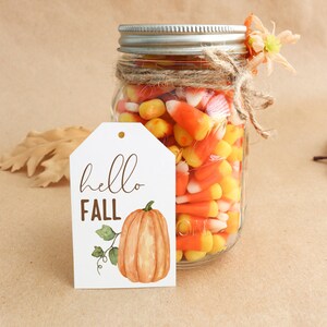 Fall Gift Tags & Treat Tags | Printable PDF Download - Etsy